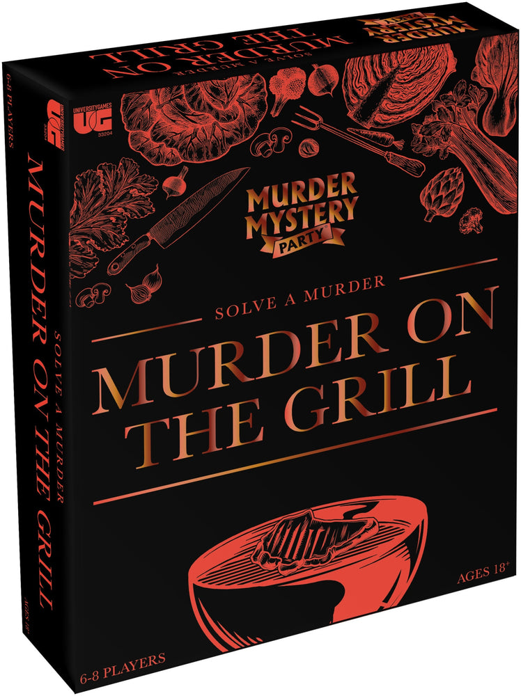 Murder Mystery Party Game Murder on the Grill